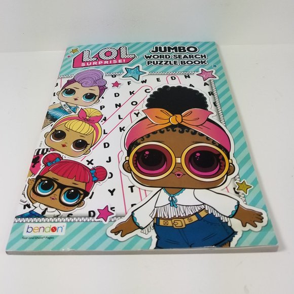 L.O.L. Surprise! | Toys | Lol Surprise Jumbo Word Search Puzzle Book ...